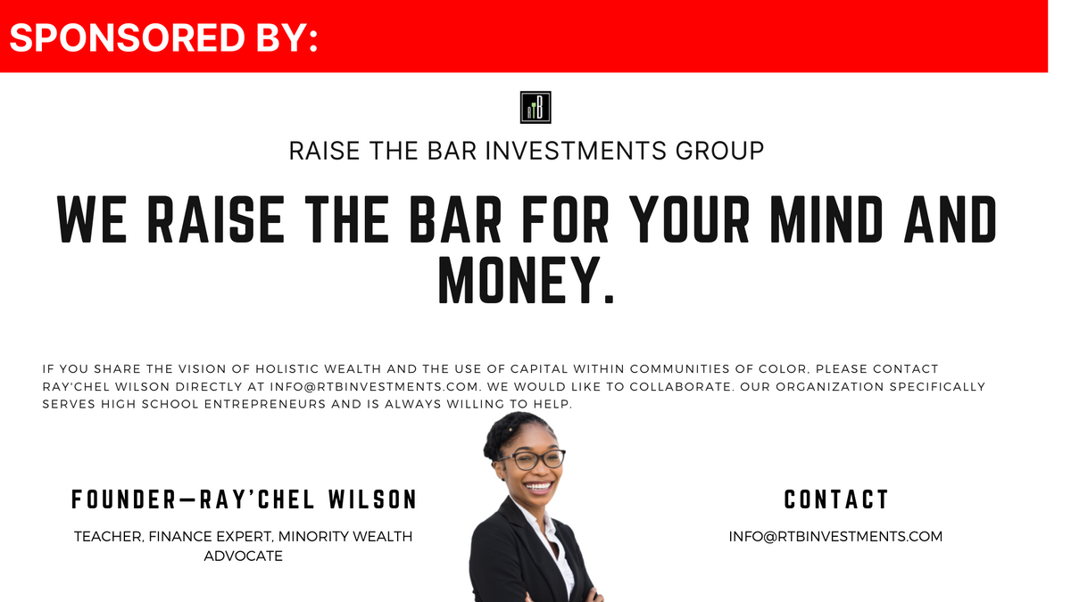 $15,000 Grant Funding - APPLY NOW! – Raise The Bar Investments